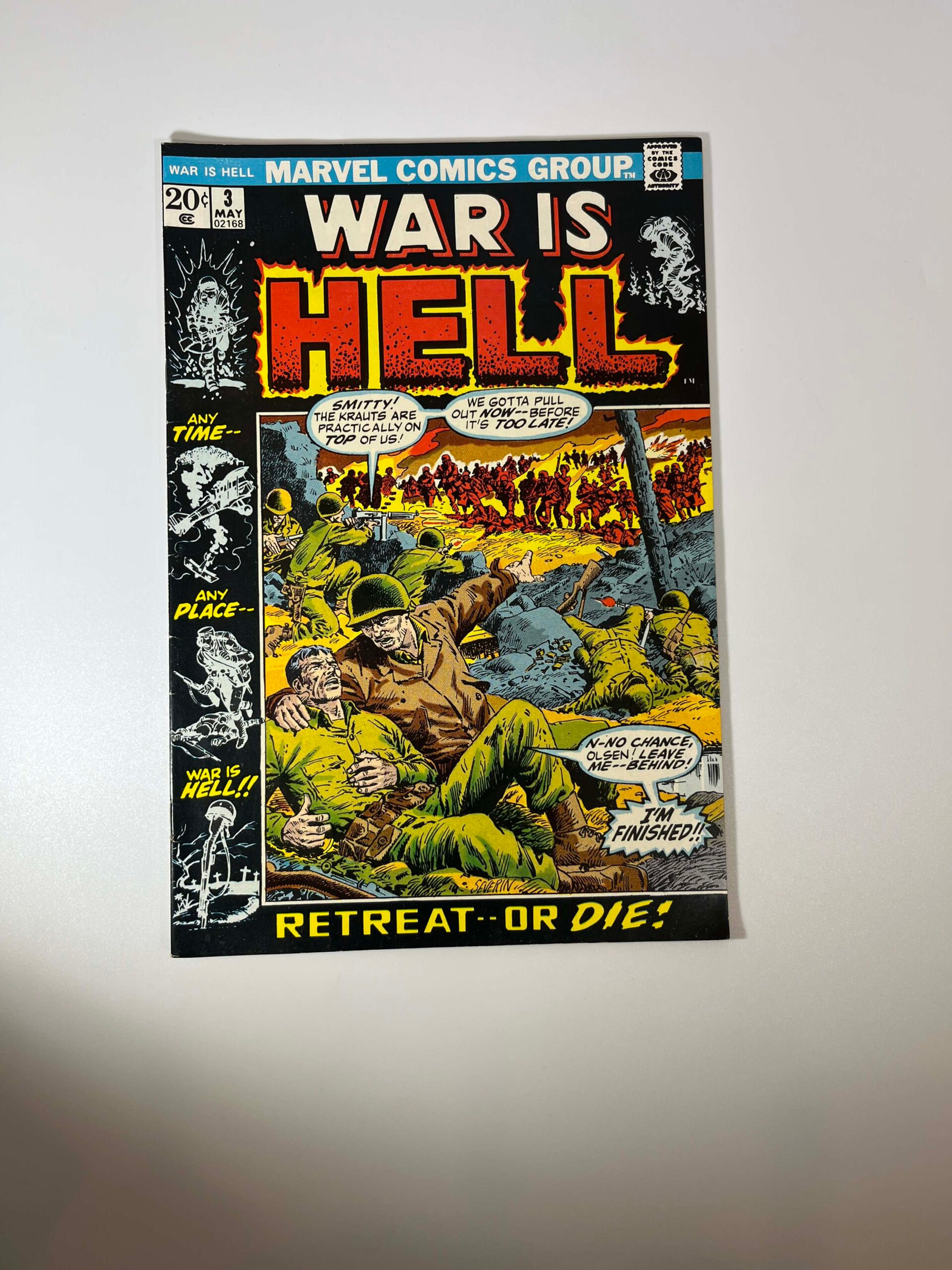 War Is Hell #3 (1973) – Rust Belt Comics Online Comic Book Store